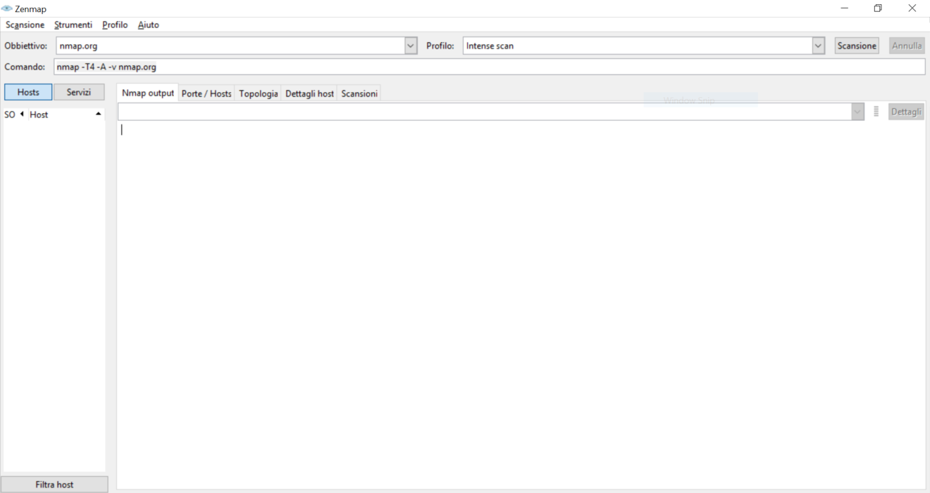 Nmap tutorial: How to Use nmap and ZenMap - Accelerates.it